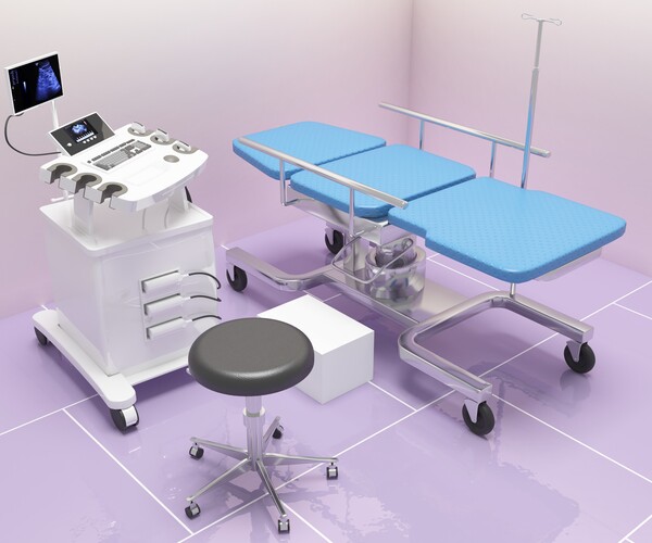 ArtStation - Ultrasound Room 3 - 4K | Resources