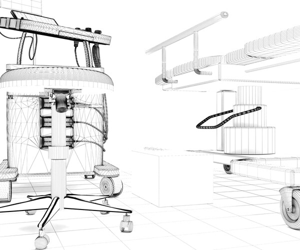 ArtStation - Ultrasound Room 3 - 4K | Resources