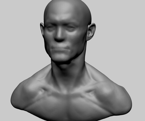 ArtStation - Base Male Head B | Resources