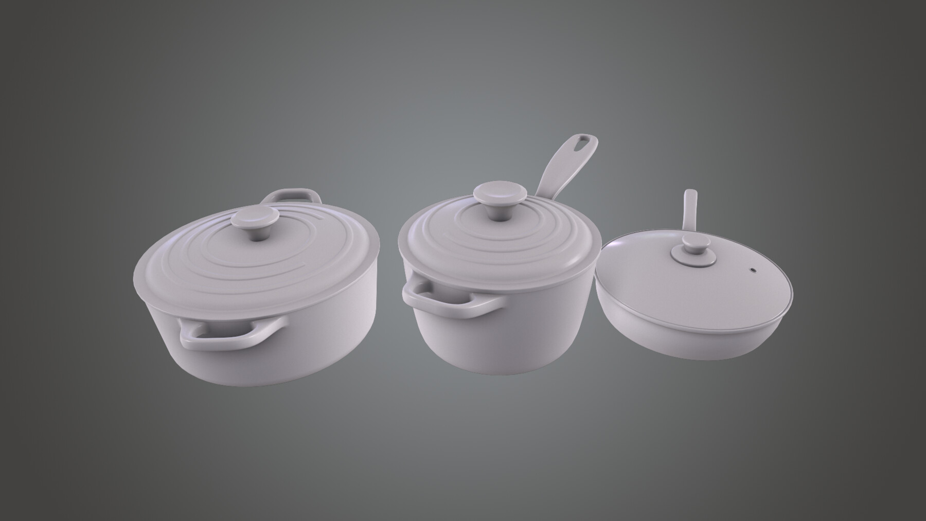 ArtStation - Pans Collection VOL.1 - Base Mesh | Resources