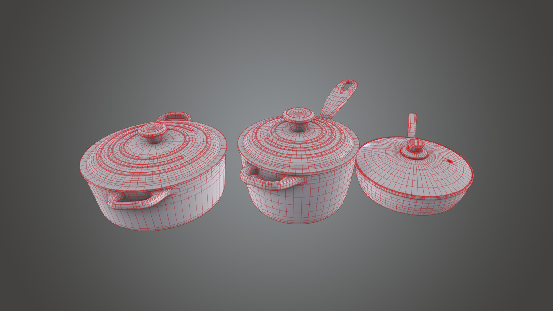 ArtStation - Pans Collection VOL.1 - Base Mesh | Resources