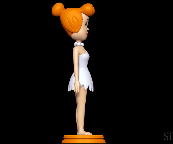 ArtStation - Wilma Flintstone - The Flintstones 3D print model | Artworks