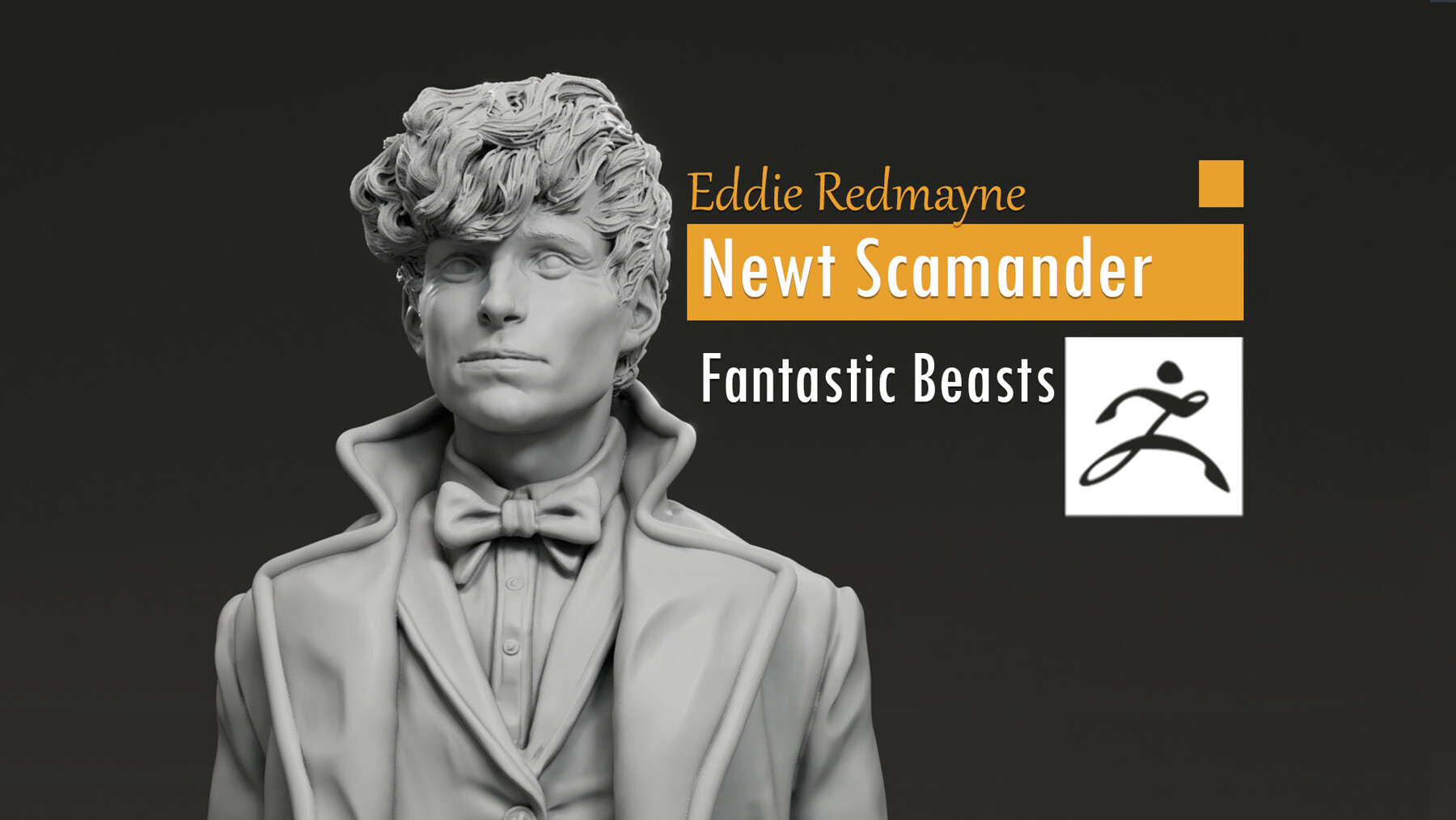 ArtStation - Eddie Redmayne - Newt Scamander - Fantastic Beasts | Resources