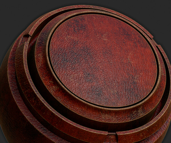 ArtStation - 15 Leather Smart Materials for Substance Painter | Game Assets