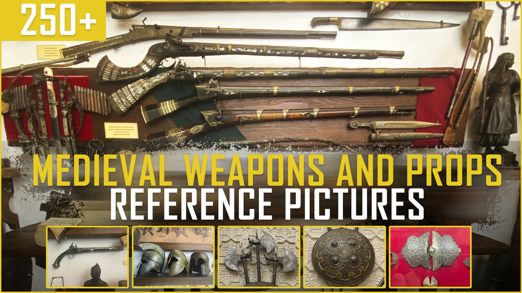 ArtStation - 250+ Medieval Weapons and Props Reference Pictures | Resources