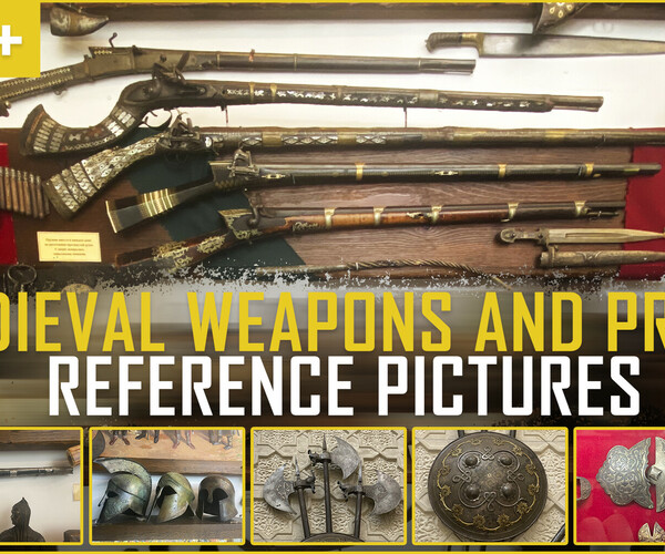 ArtStation - 250+ Medieval Weapons and Props Reference Pictures | Resources