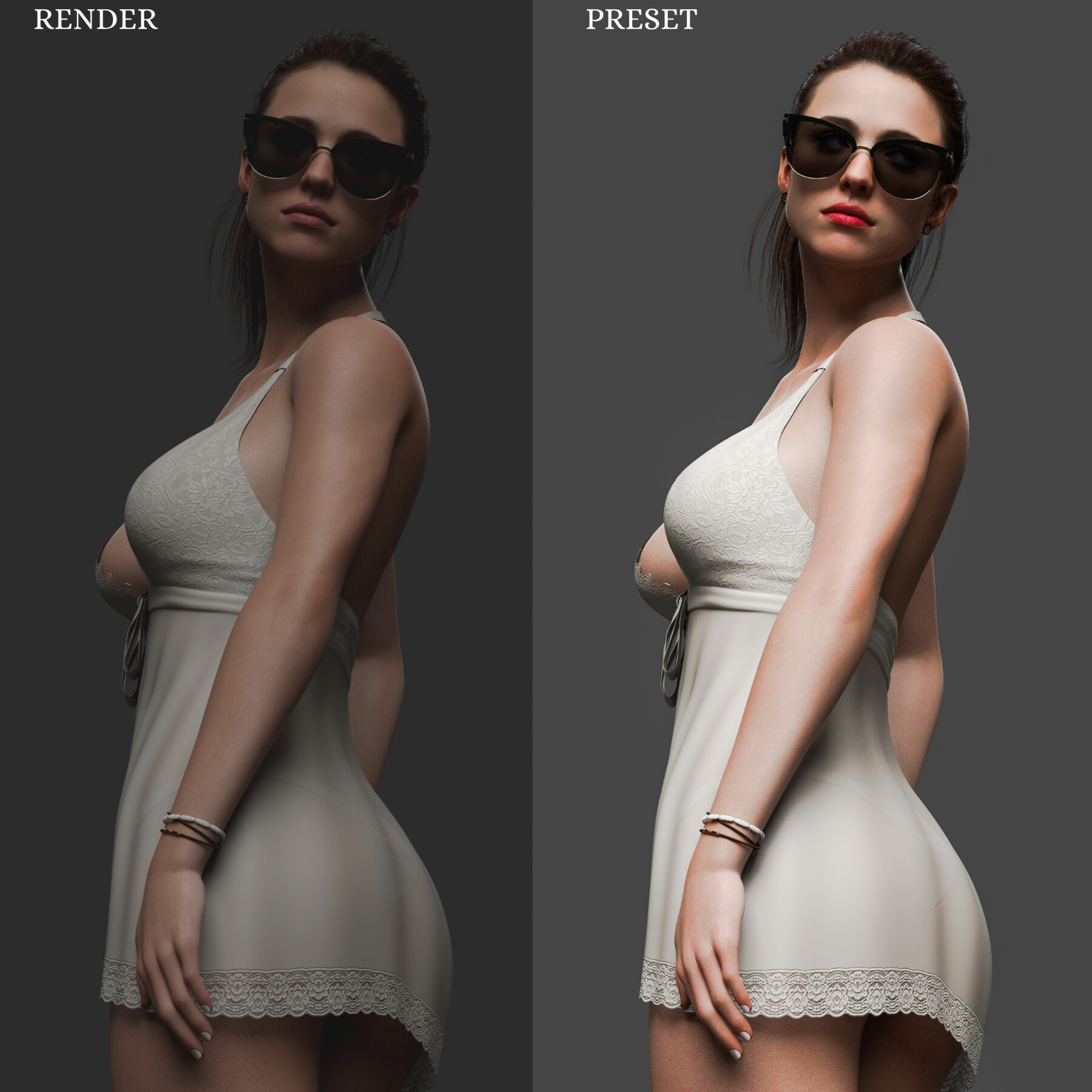 ArtStation - ONE PACK: 28 LUXERY PRESETS (Give Soul To Your Renders) + rdaughter light | Tutorials