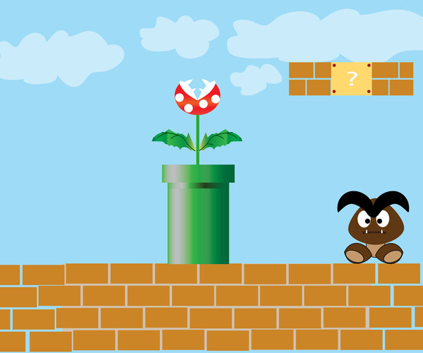 ArtStation - Super Mario game Illustrator art | Artworks