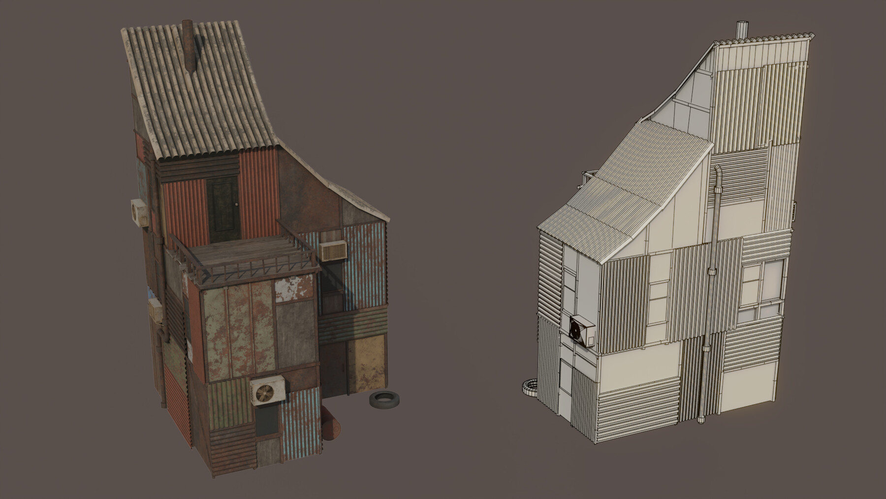 ArtStation - Shanty Town | Game Assets