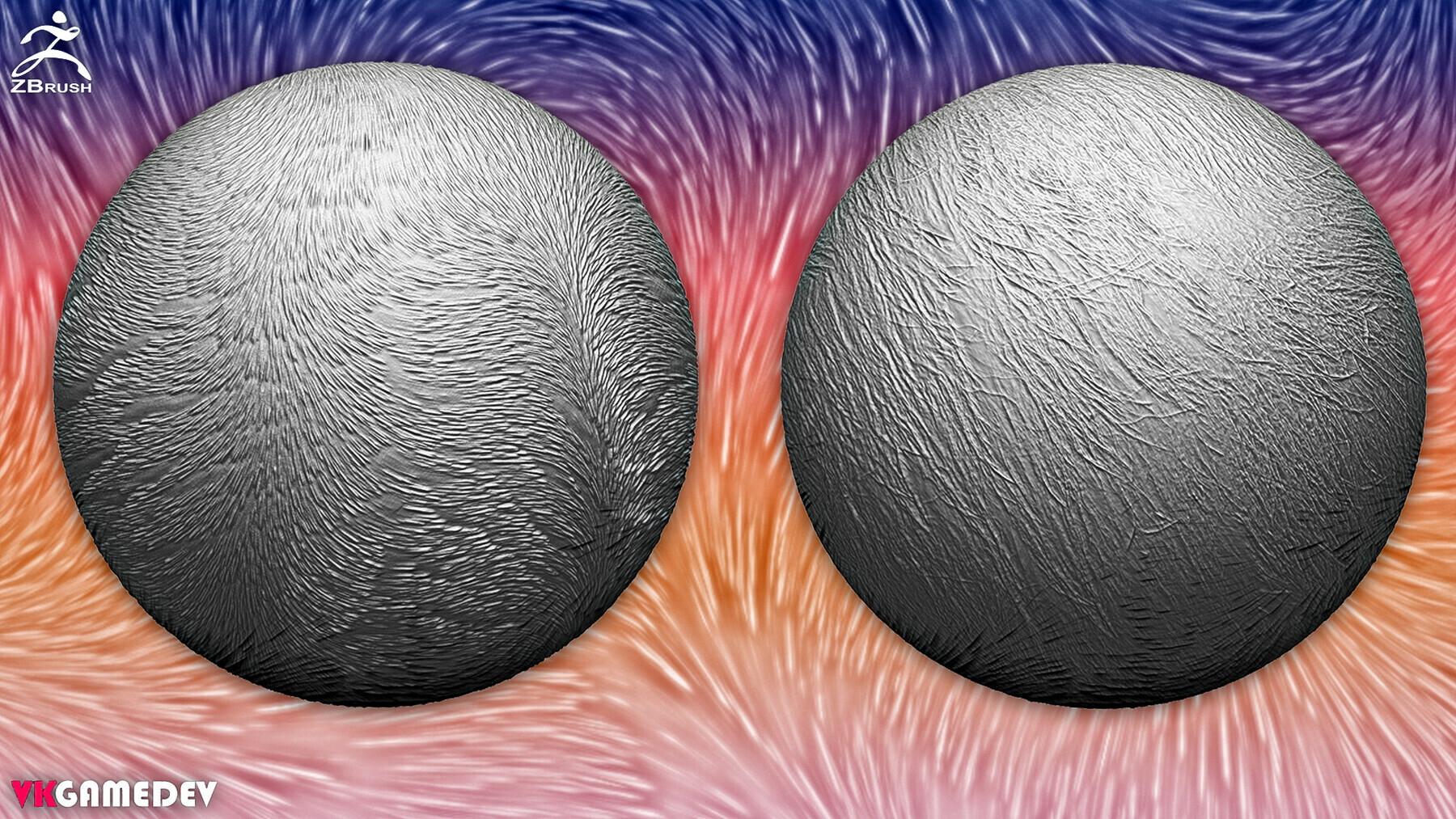 ArtStation - 15 Fur Alphas for ZBrush (Tileable) | Brushes