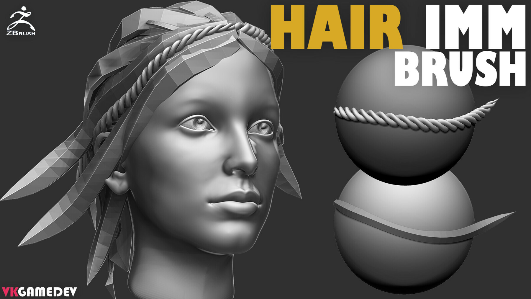 ArtStation - 100+ Fur and Hair Alphas and Brush Bundle | Brushes