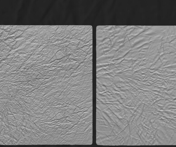 ArtStation - 25 Memory Folds Alphas for Zbrush | Brushes