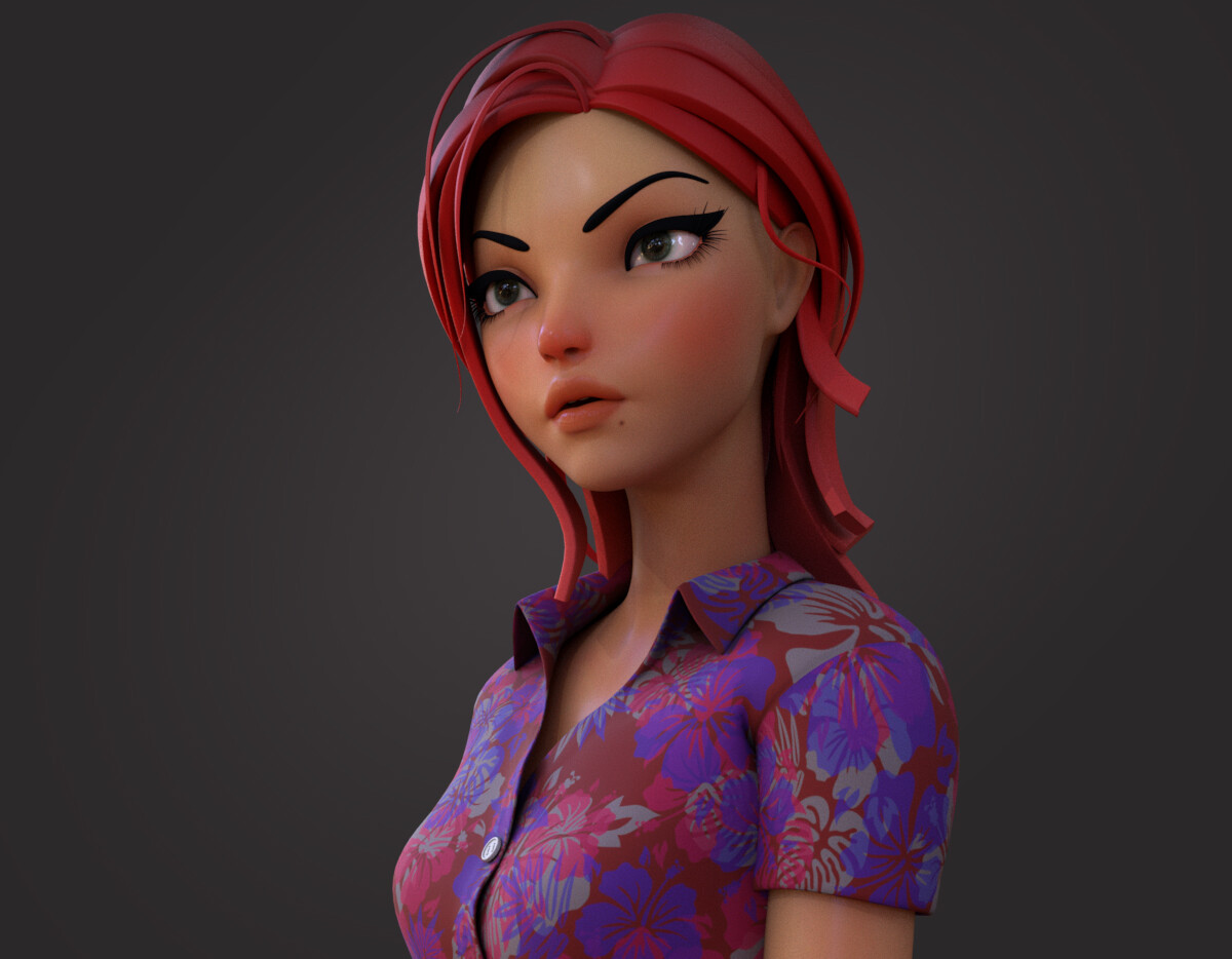 ArtStation - Violet Ver :2 | Game Assets