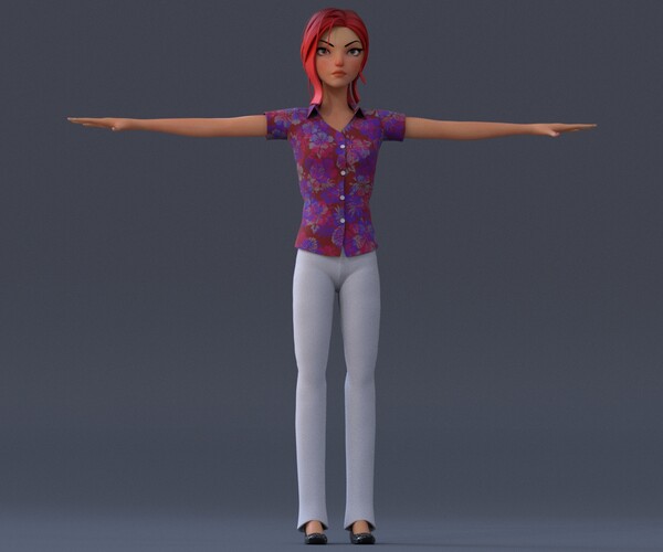 ArtStation - Violet Ver :2 | Game Assets