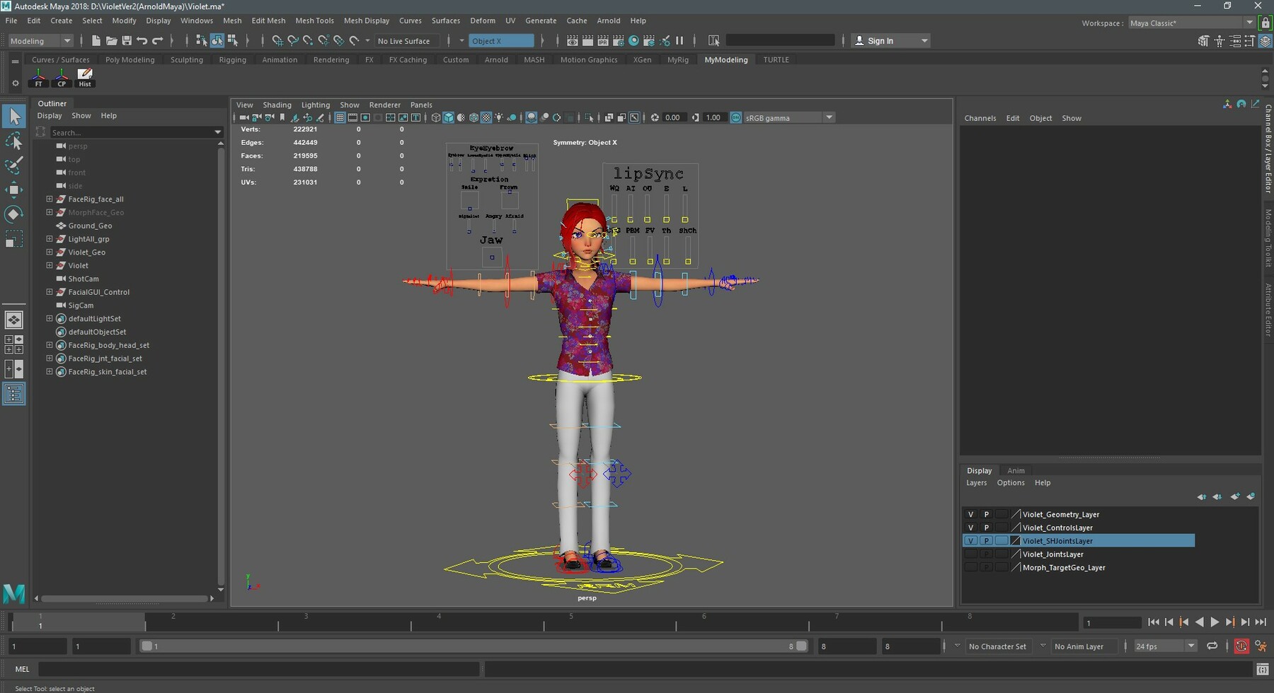 ArtStation - Violet Ver :2 | Game Assets