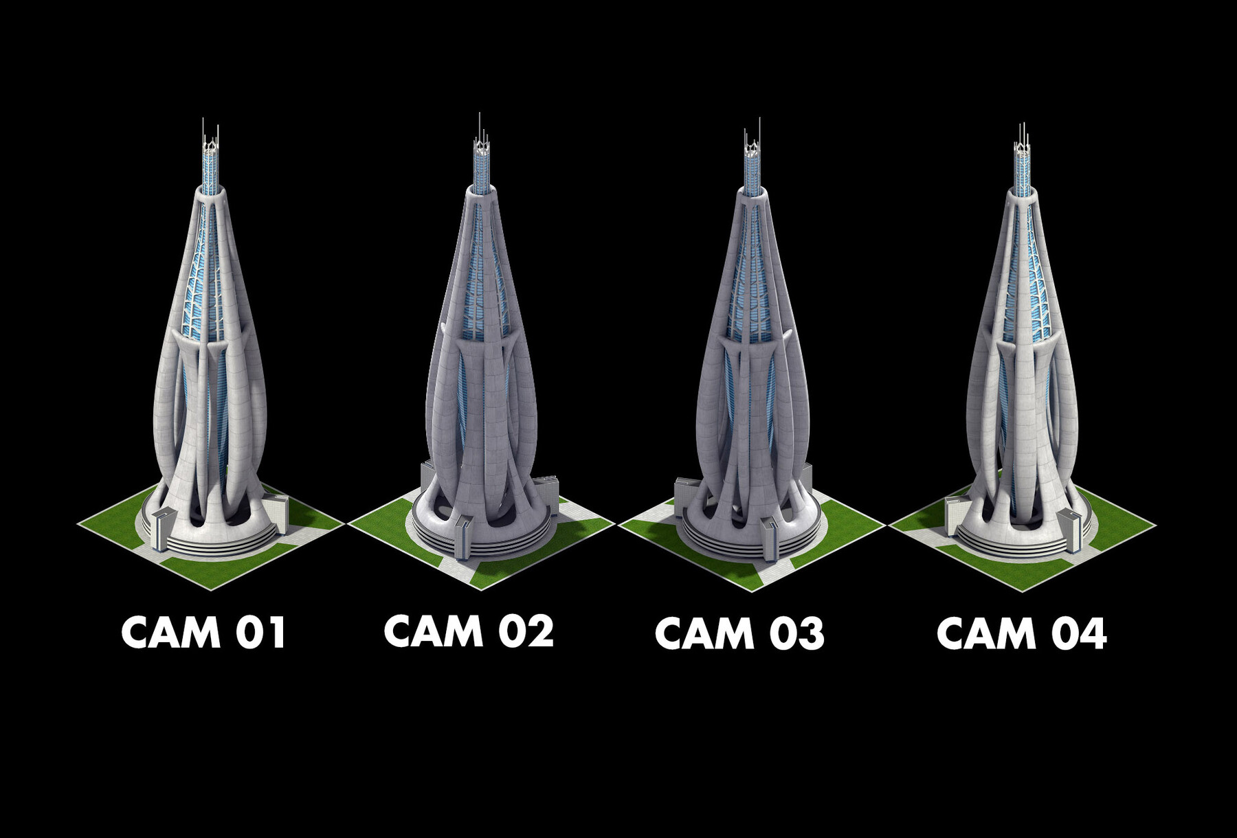 ArtStation - Architecture (Tile#0001) – 3D Model | Game Assets