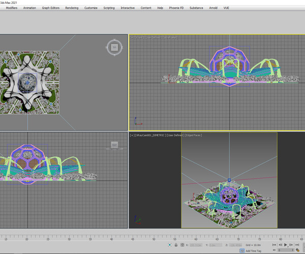 ArtStation - Architecture (Tile#0002) – 3D Model | Game Assets