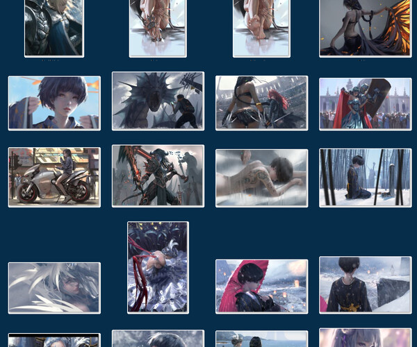 ArtStation - 2016 Wallpaper Package | Artworks