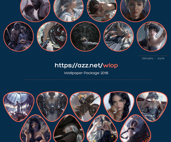 ArtStation - 2018 Wallpaper Package | Artworks