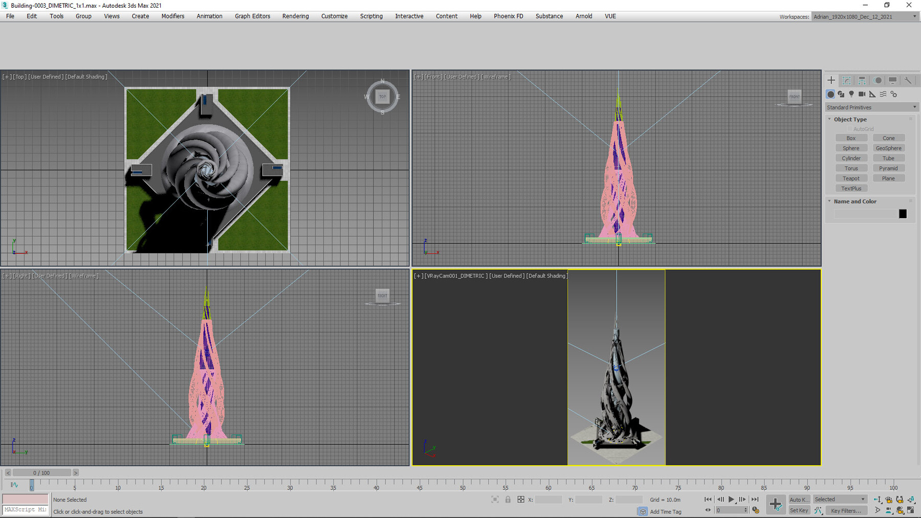 ArtStation - Architecture (Tile#0003) – 3D Model | Game Assets