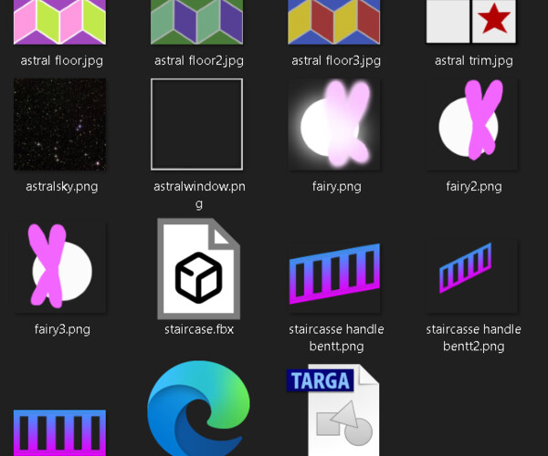 ArtStation - Astral Observatory Texture Assets and staircase model ...