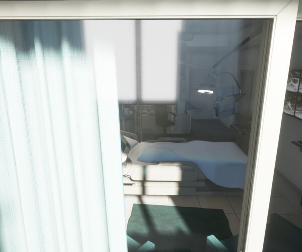 ArtStation - Hospital room | Game Assets