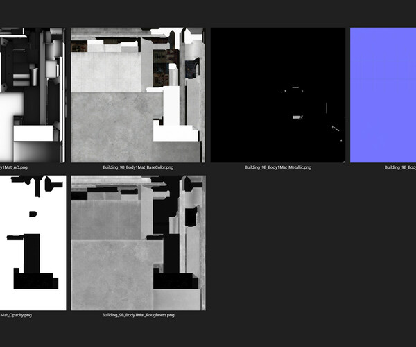 ArtStation - Building 9B | Game Assets