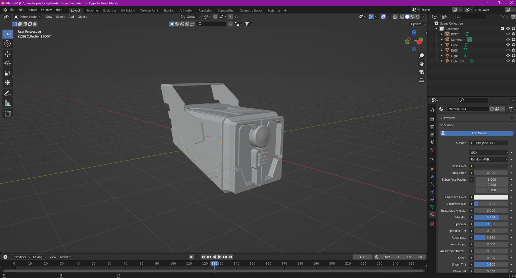 ArtStation - Cyborg nano spider robot | Resources