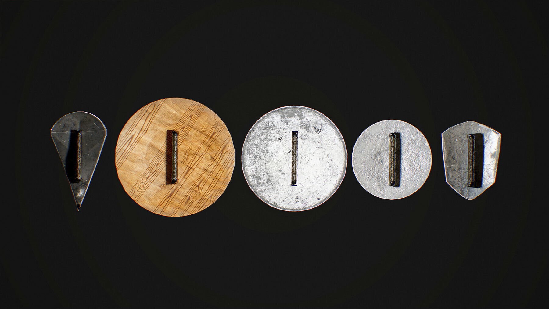 ArtStation - 30 Shield Models Game-Ready | Game Assets