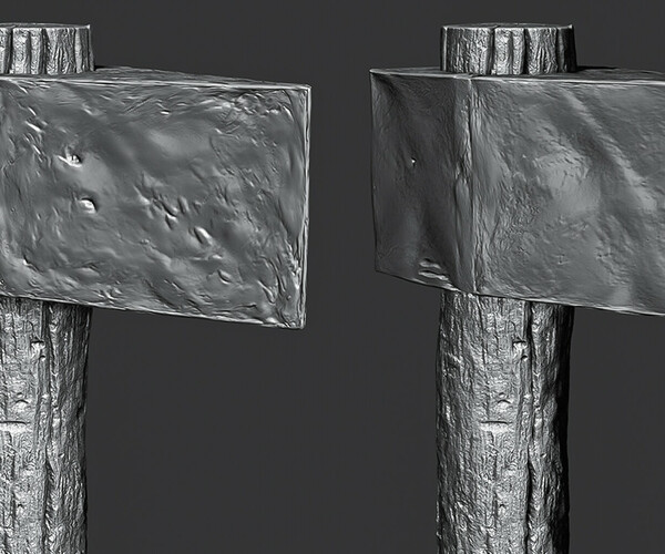 ArtStation - Metal Surface Alphas for ZBrush (Normal Map, 2K, Tileable ...