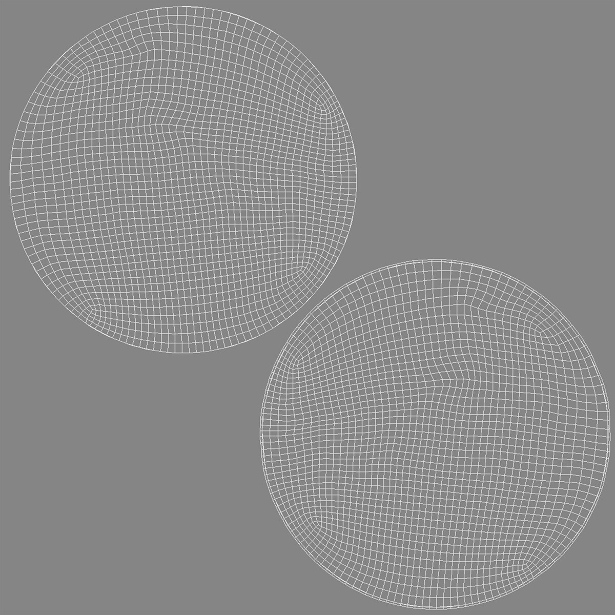 ArtStation - Two Black Round Stickers - sleek and wrinkly sticky tag ...