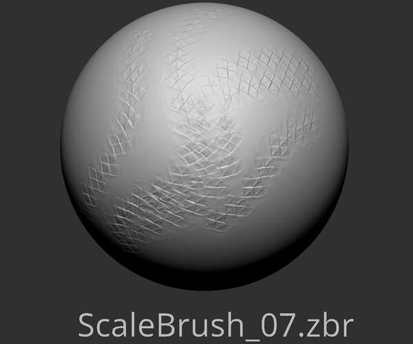 ArtStation - Dragon Scale Brushes and Alphas Pack 2 | Brushes