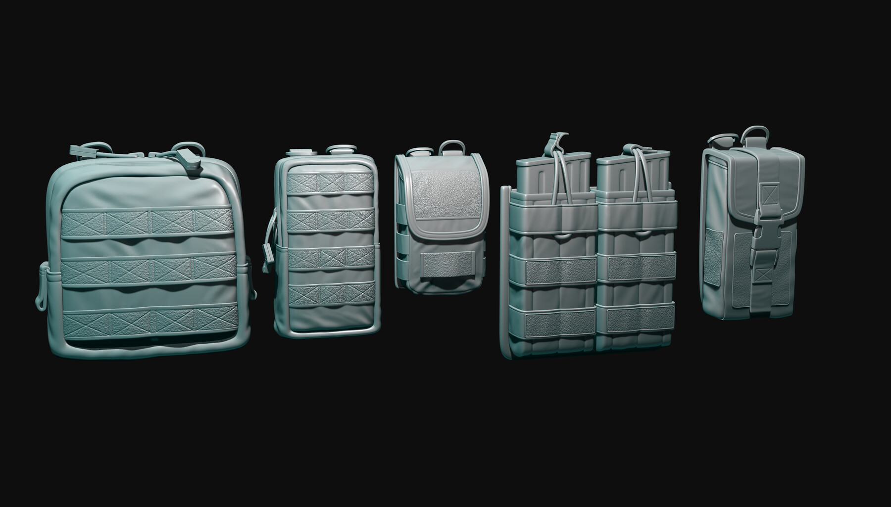 ArtStation - Military Rig - Kitbash Pack Vol.1 [Realistic High Poly ...