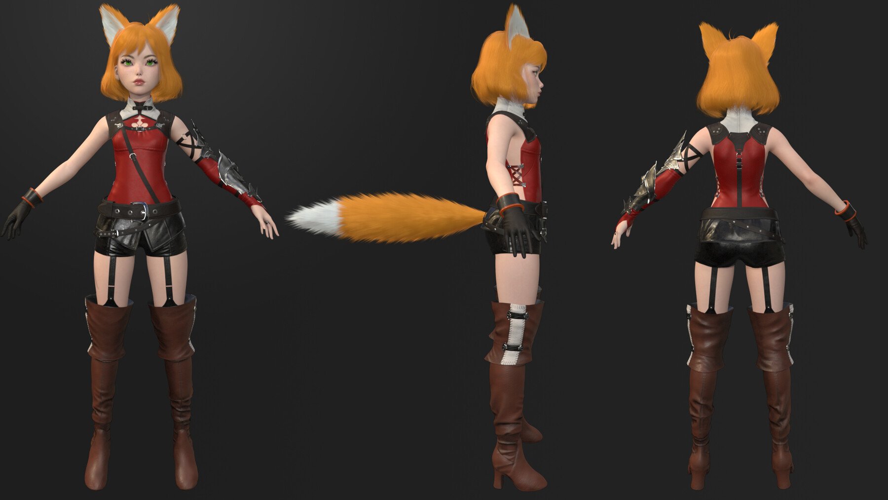 ArtStation - Fox Loli | Game Assets