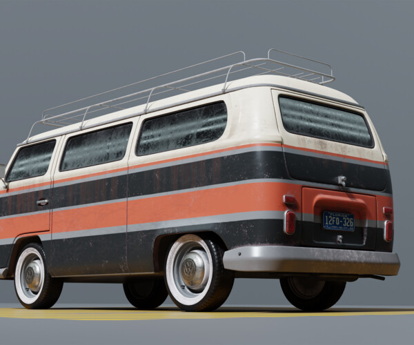 ArtStation - Volkswagon T2 | Resources