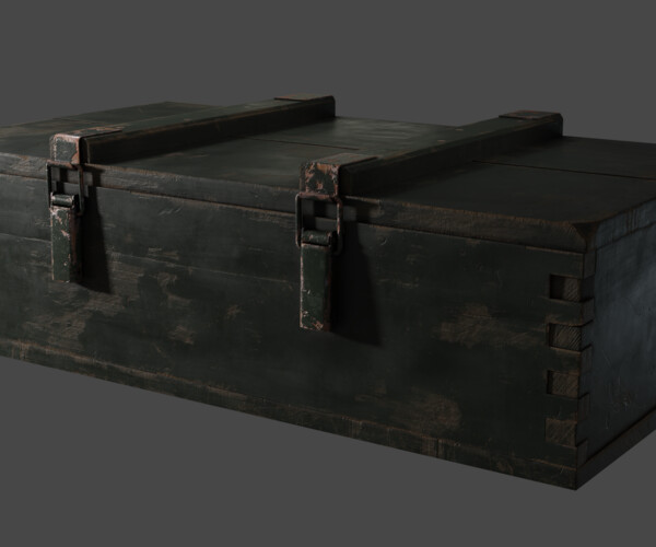 ArtStation - Military box | Game Assets