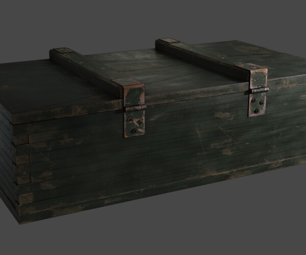 ArtStation - Military box | Game Assets
