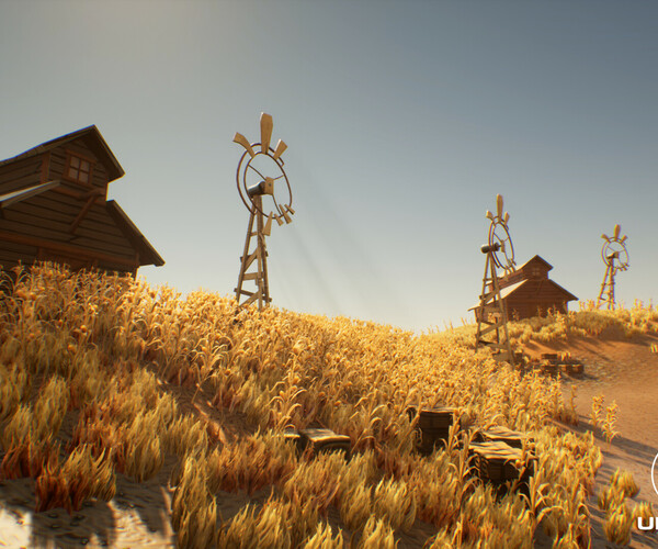 ArtStation - Stylized Farm - Unreal Engine 5 | Resources