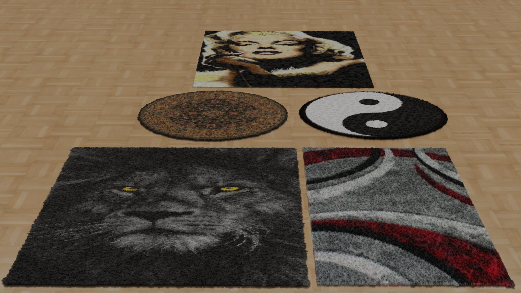 ArtStation - Rugs | Game Assets