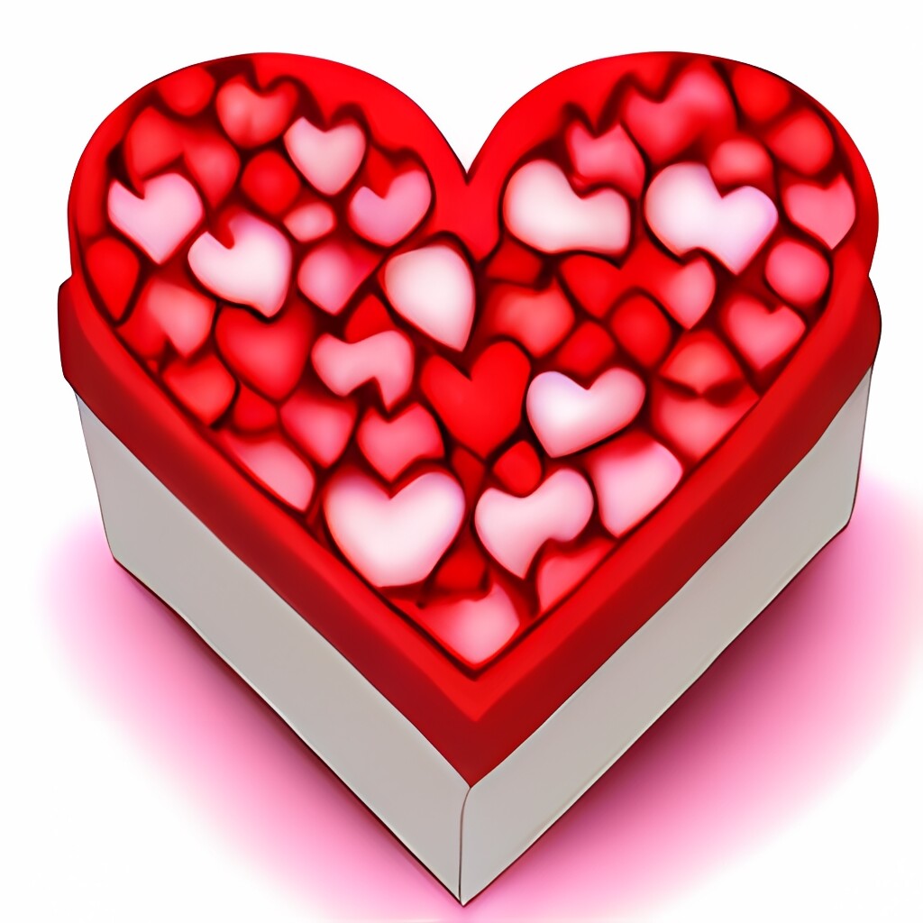ArtStation - Heart Gift box 2500 image | Artworks