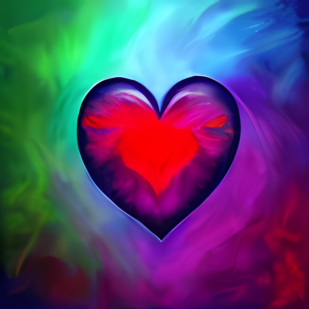 ArtStation - Heart Colorfull 4000 image pack | Artworks