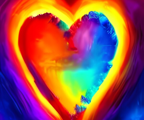 ArtStation - Heart Colorfull 4000 image pack | Artworks