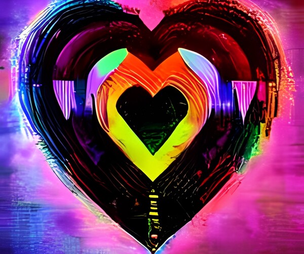 ArtStation - Heart Super cyberpunk 800 image pack | Artworks