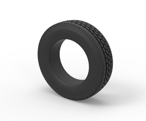 ArtStation - 3D printable Diecast Roadmaster RM275 truck tire Scale 1: ...