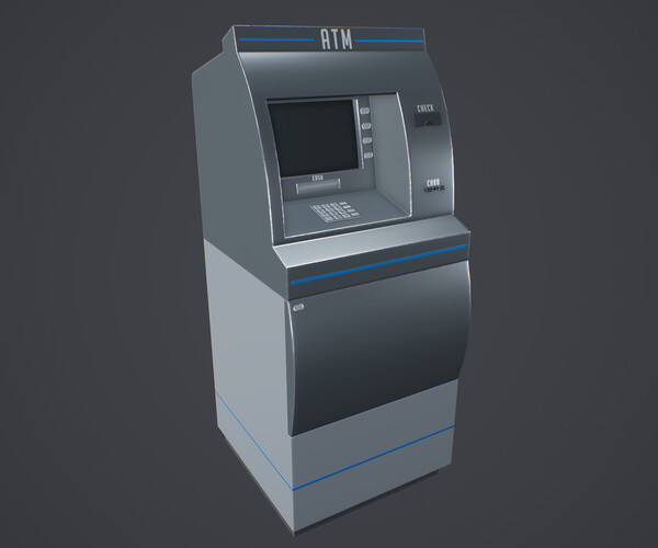 ArtStation - Stylized Cash Machine | Game Assets