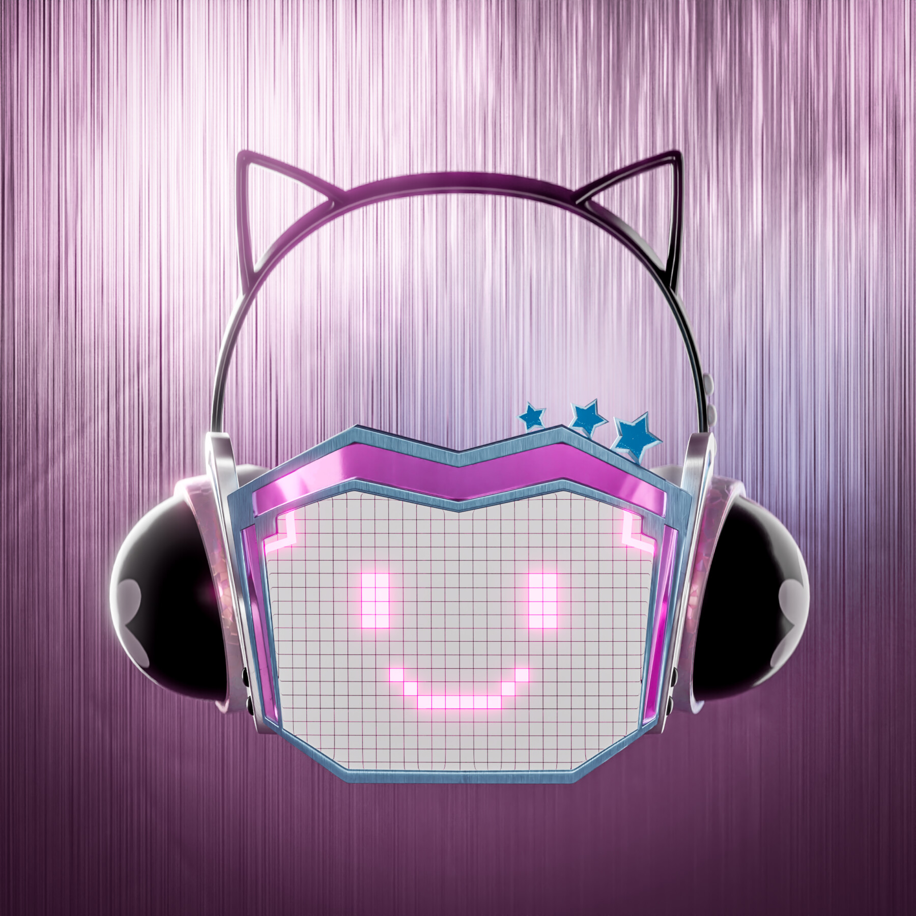 ArtStation - Rina Tennoji Board Mask 3D Model | Game Assets