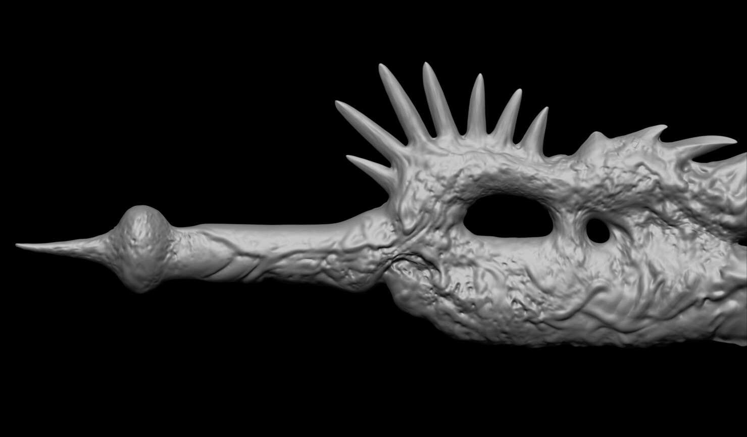 ArtStation - 3D PRINTABLE SUB ZERO ICE SWORD - MORTAL KOMBAT MOVIE 2021 ...