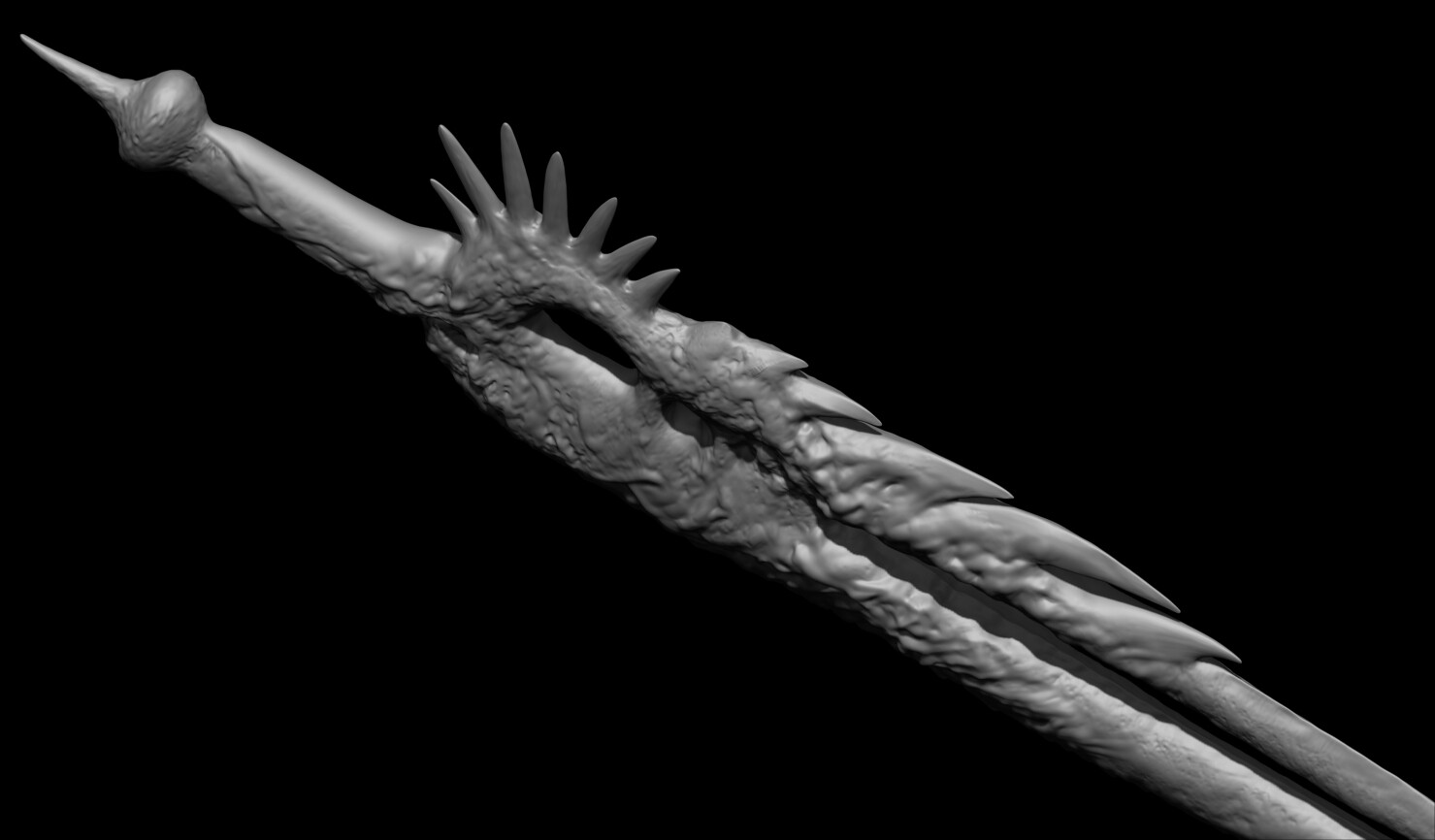 ArtStation - 3D PRINTABLE SUB ZERO ICE SWORD - MORTAL KOMBAT MOVIE 2021 ...