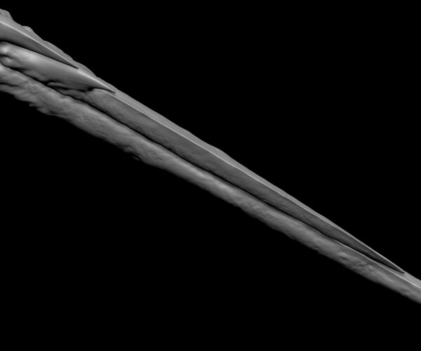 ArtStation - 3D PRINTABLE SUB ZERO ICE SWORD - MORTAL KOMBAT MOVIE 2021 ...