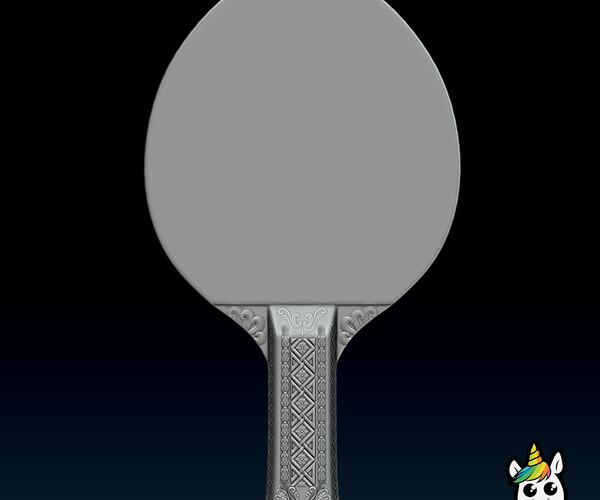 ArtStation - PING PONG PADDLE : DESIGNER VERSION V1.0 (3D Printing ...